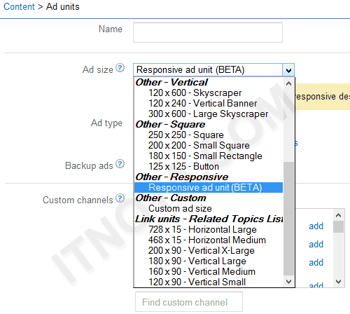 How to Make Google AdSense Responsive | IT Nota
