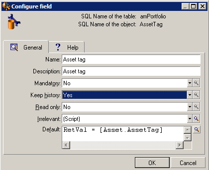 How to Link History Table in HP Asset Manager | IT Nota