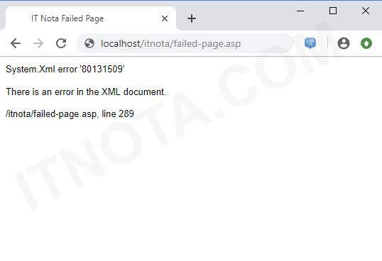 How to Troubleshoot IIS 500 Error for ASP Websites | IT Nota