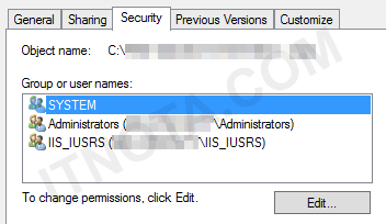 How to Fix Access Denied (401) Error in Microsoft IIS | IT Nota