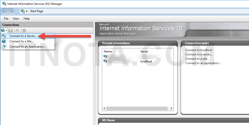 How to Manage IIS Servers Remotely | IT Nota