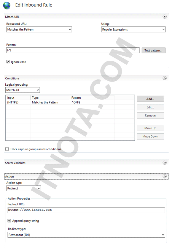 How to Force HTTPS in IIS | IT Nota