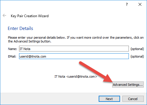 How to Create Key Pair Using Kleopatra (GnuPG) | IT Nota