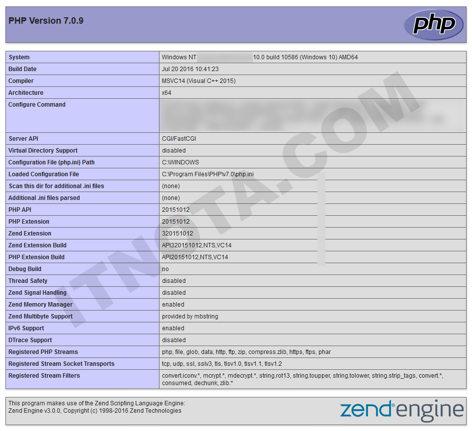 How to Install PHP on Windows 10 Using Web Platform Installer | IT Nota