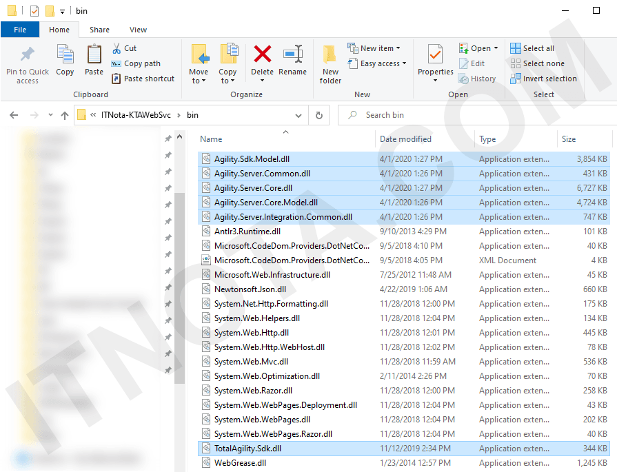 How to Create Kofax TotalAgility (KTA) SDK API in ASP.NET | IT Nota