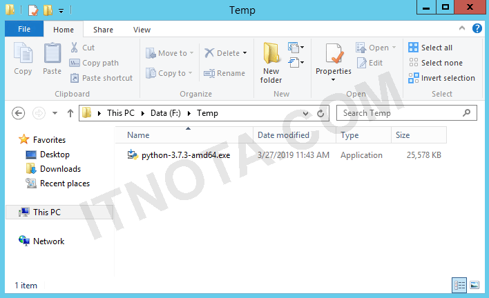 How to Install Python on Windows Server | IT Nota