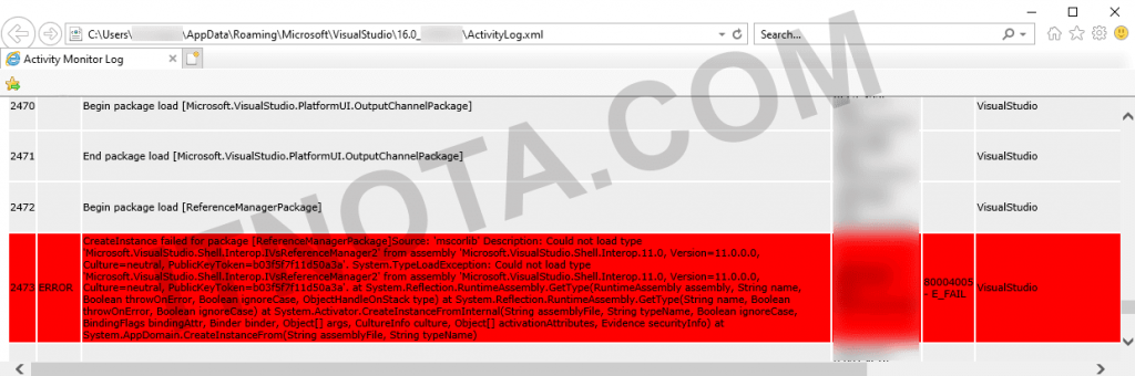 How to Resolve ReferenceManagerPackage Error in Visual Studio 2019 | IT Nota