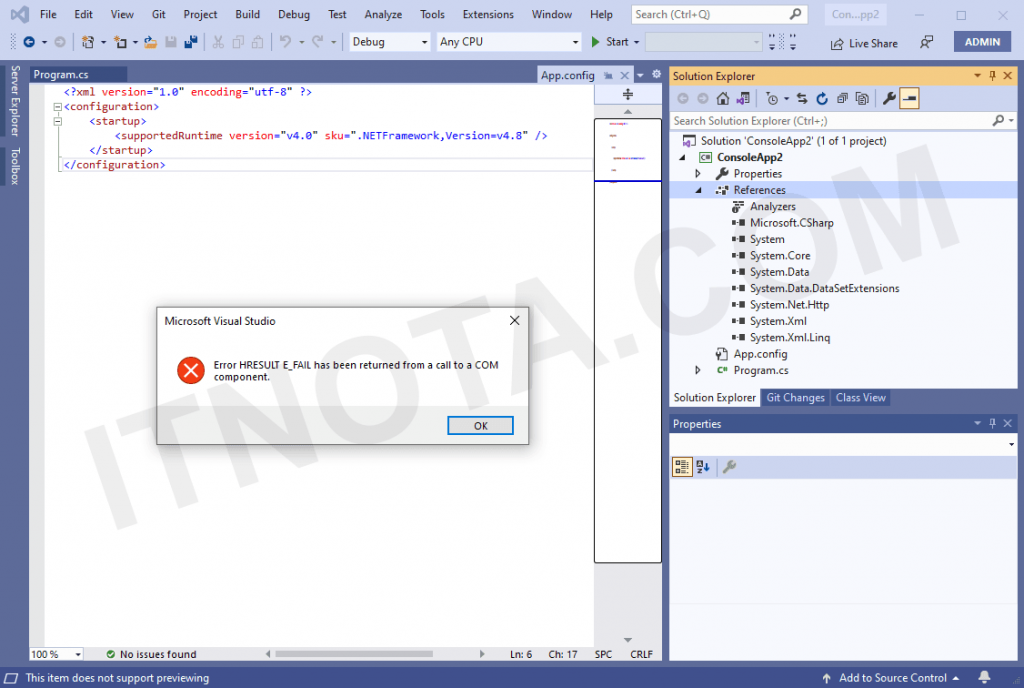 How to Resolve ReferenceManagerPackage Error in Visual Studio 2019 | IT Nota