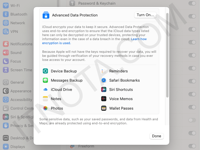 How to Turn On Advanced Data Protection for iCloud | IT Nota